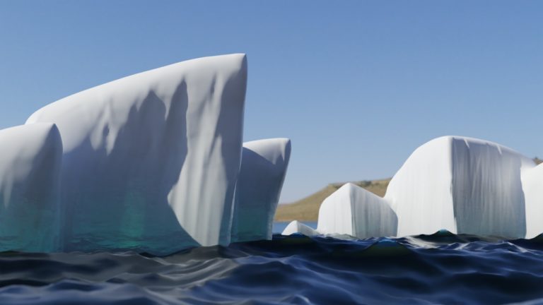 【Blender 3.3】いろんな氷の作り方を紹介！：マテリアル・氷山・ゲーム風など | CGbox