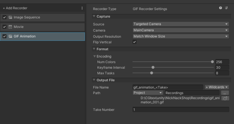 【Unity】Recorderの使い方！透過画像・動画を撮ろう | CGbox