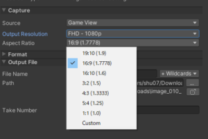 【Unity】Recorderの使い方！透過画像・動画を撮ろう | CGbox