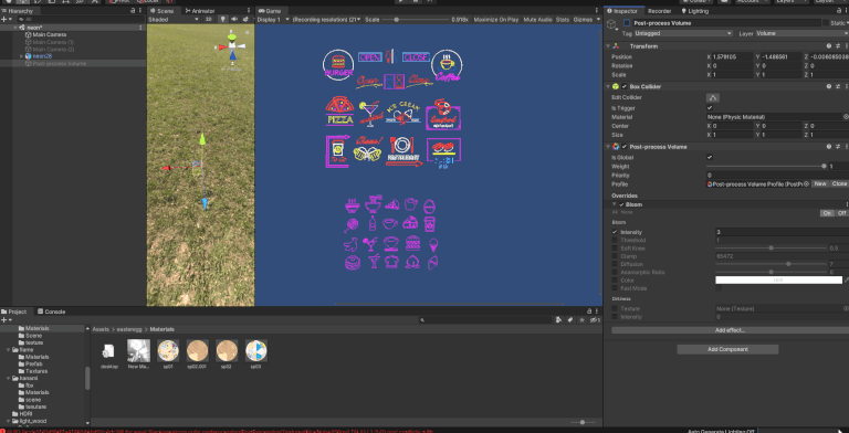 【Unity】ポストプロセスの使い方！Bloomでリッチな光表現を使用 | CGbox