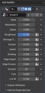 【アドオン紹介】Erode It – 浸食された岩を簡単生成！ | CGbox