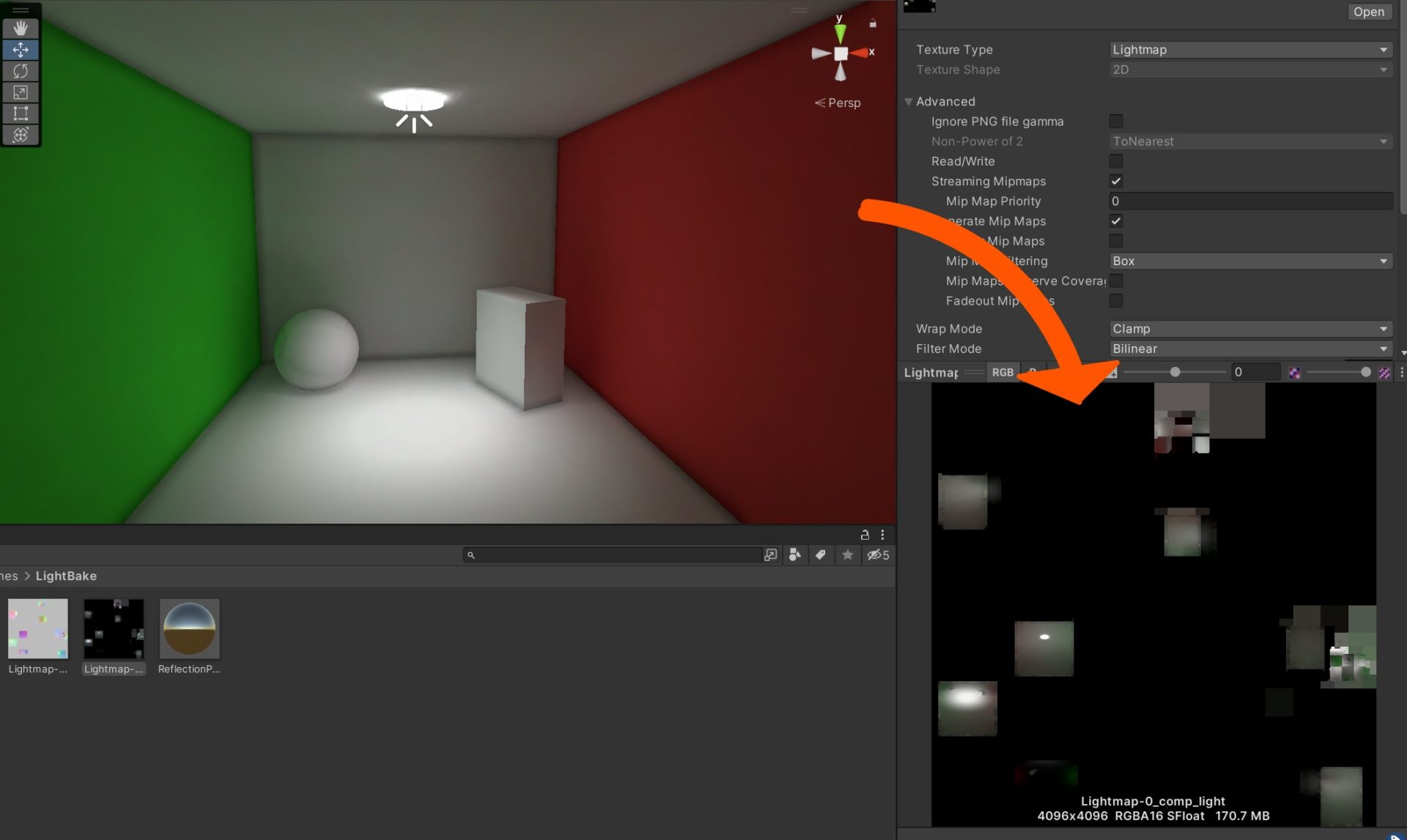 【Unity】ライトマップのベイクが汚い・遅いときの対処法 | CGbox