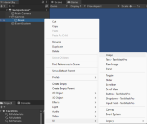 【Unity】マスクで画像を切り抜いて表示する方法 | CGbox