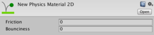 【Unity】オブジェクトに摩擦と跳ね返りを設定する方法 | CGbox