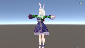 【VRChat】髪やスカートなど揺れものを掴んで伸ばすphysbone設定方法 | CGbox