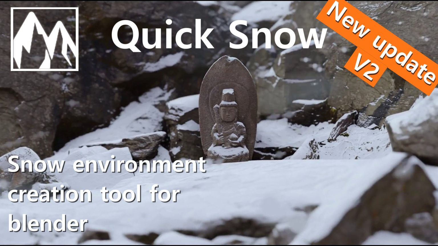 【アドオン紹介】Free Snow + Procedural Ice Generator – 雪をワンクリックで追加 | CGbox
