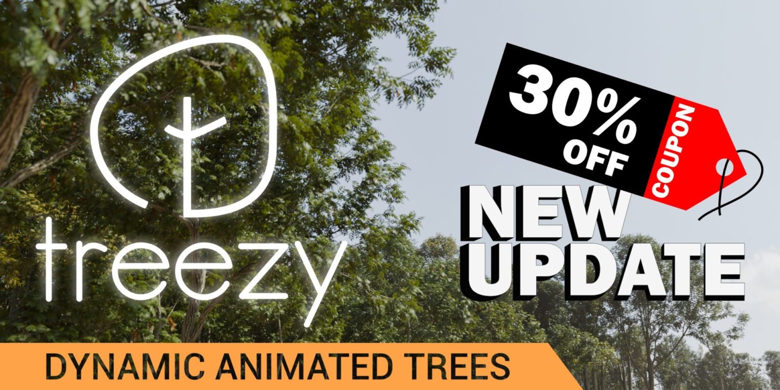 【アドオン紹介】Treezy – 木々を簡単カスタム | CGbox