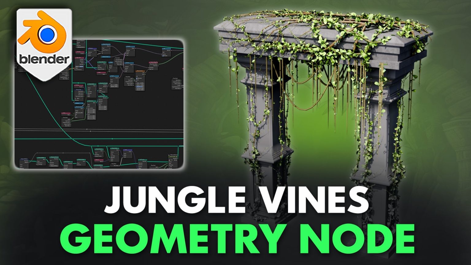 【アドオン紹介】JungleVines – ジャングルのツタを這わせる！ | CGbox