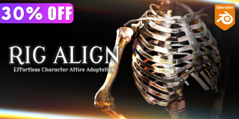 【アドオン紹介】Rig Align – 異なるリグ同士を自動的に位置合わせ！ | CGbox
